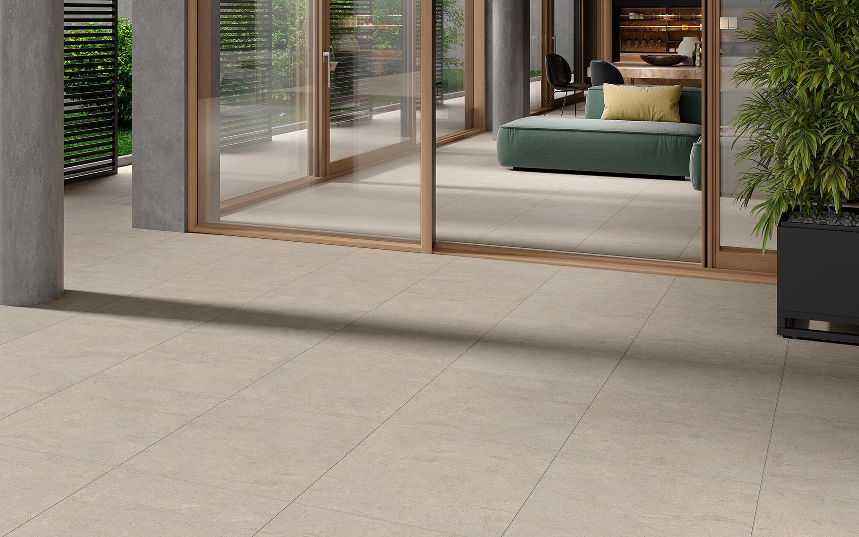 6 key ideas to make your terrace look bigger with ceramic flooring ...